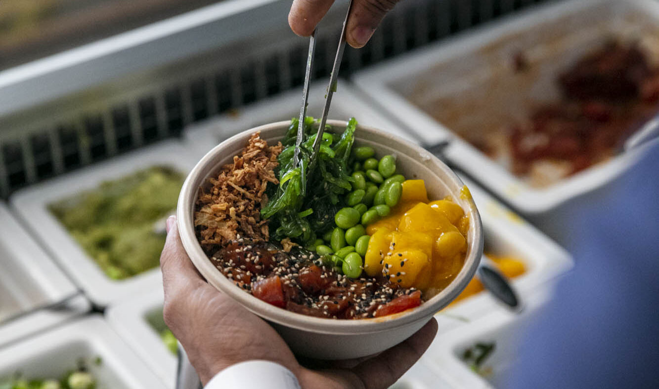 Our Food | Island Poké | Best Poké Bowls in London | Vegan Options too!