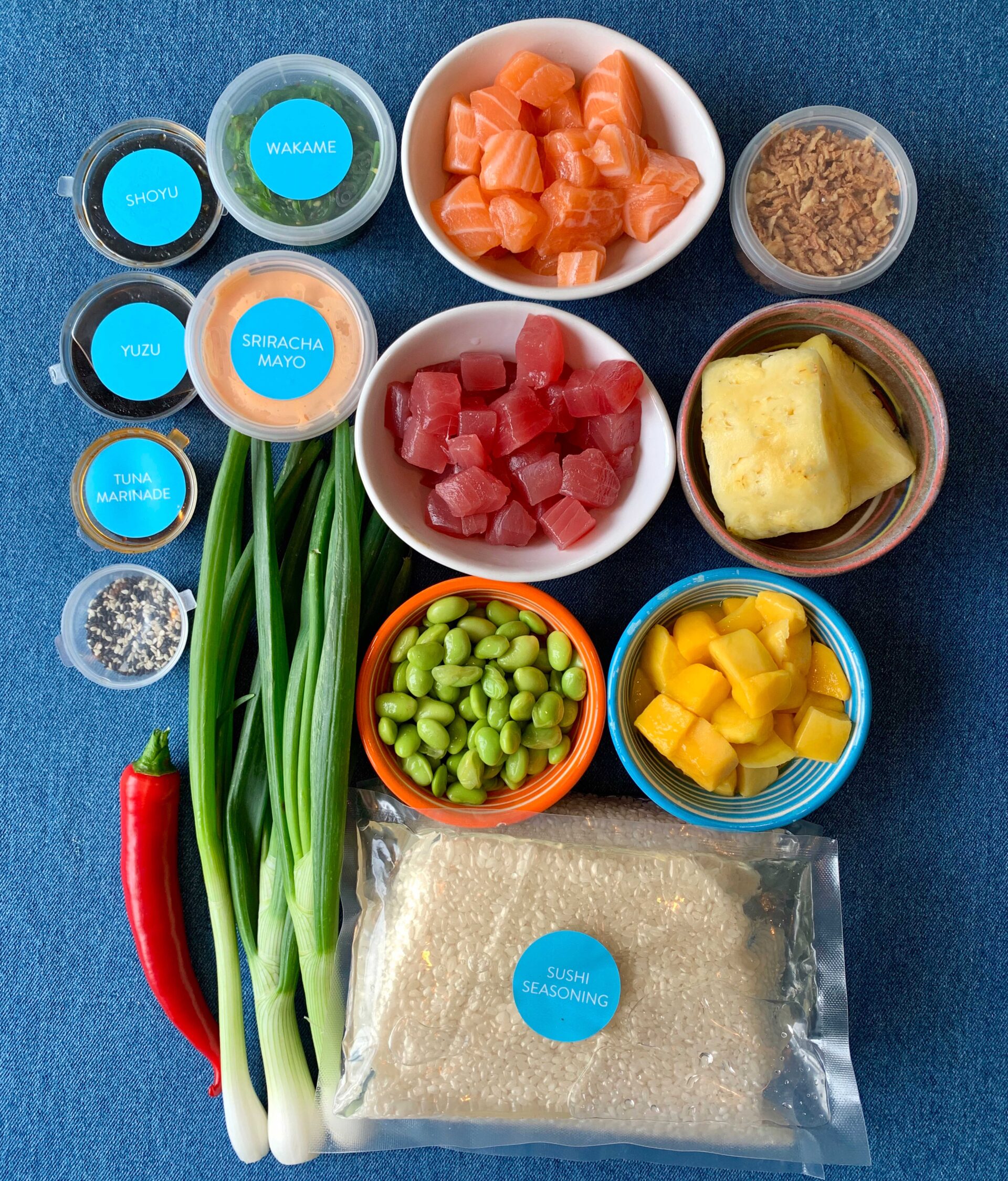 Our Food | Island Poké | Best Poké Bowls in London | Vegan Options too!